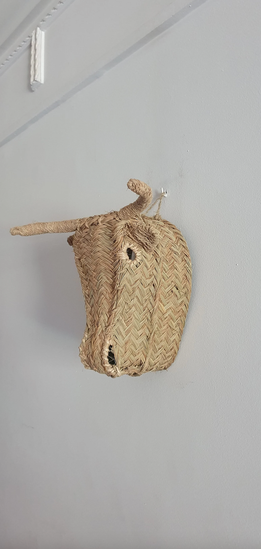 Straw Bull Head